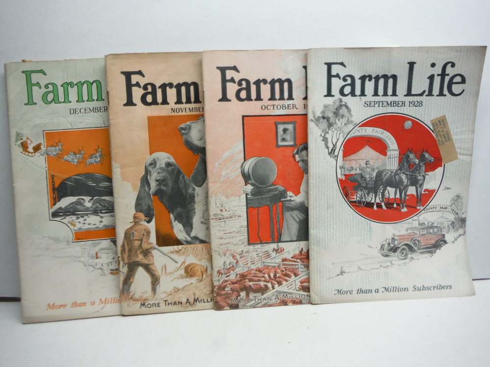 Farm Life Magazine - 4 Issues VOL XLVII (1928)