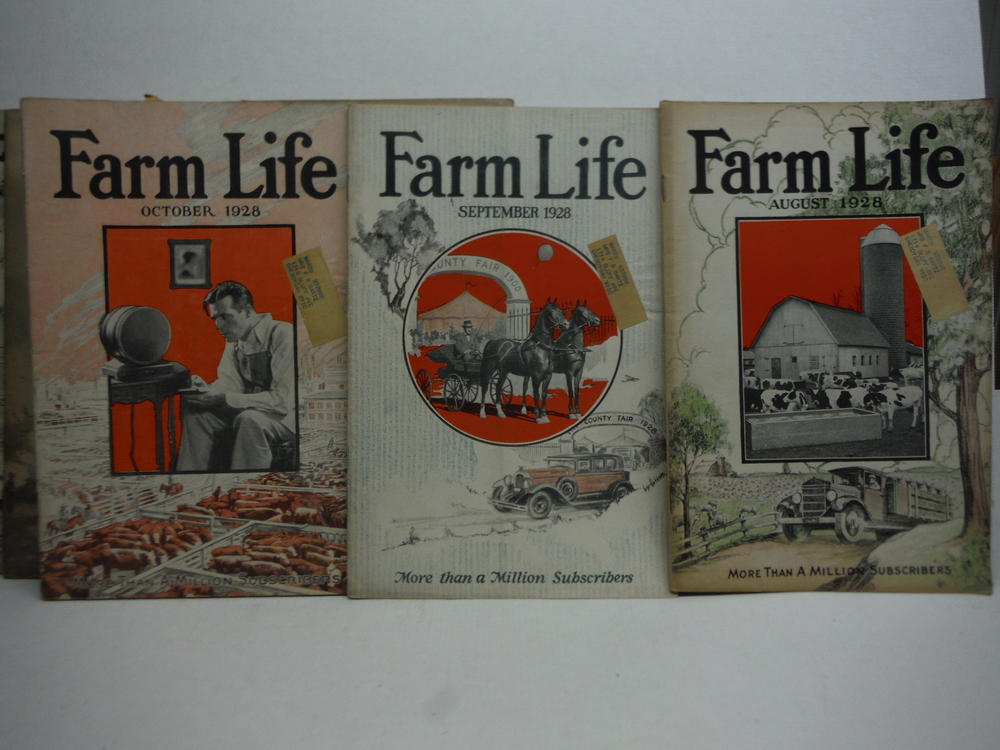 Farm Life Magazine - 4 Issues VOL XLVII (1928)