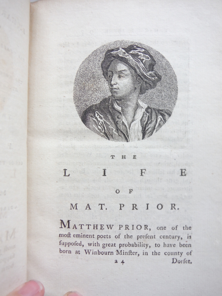 The Poetical Works of Matthew Prior in Two Volumes (1779)