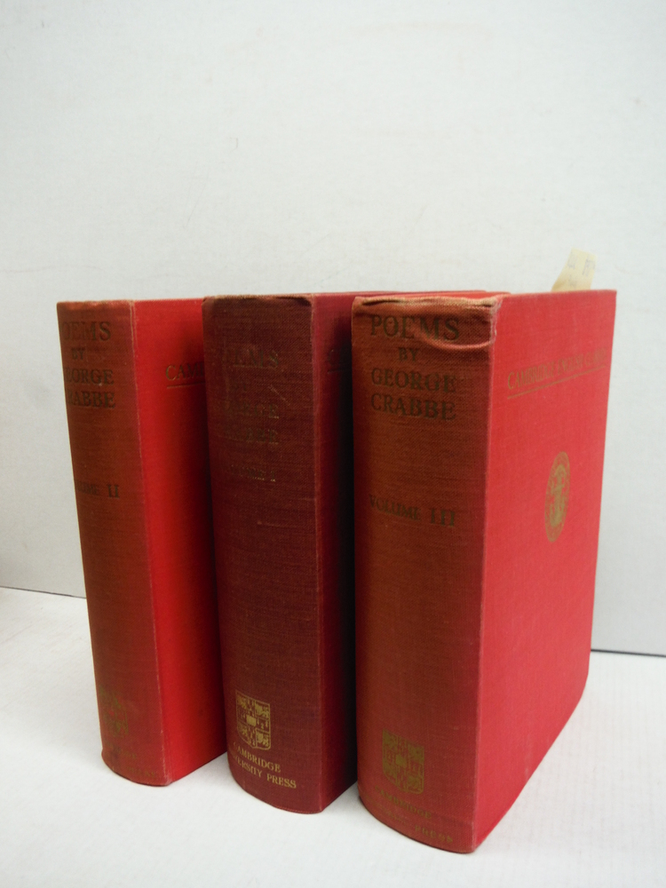 George Crabbe Poems in Three Volumes