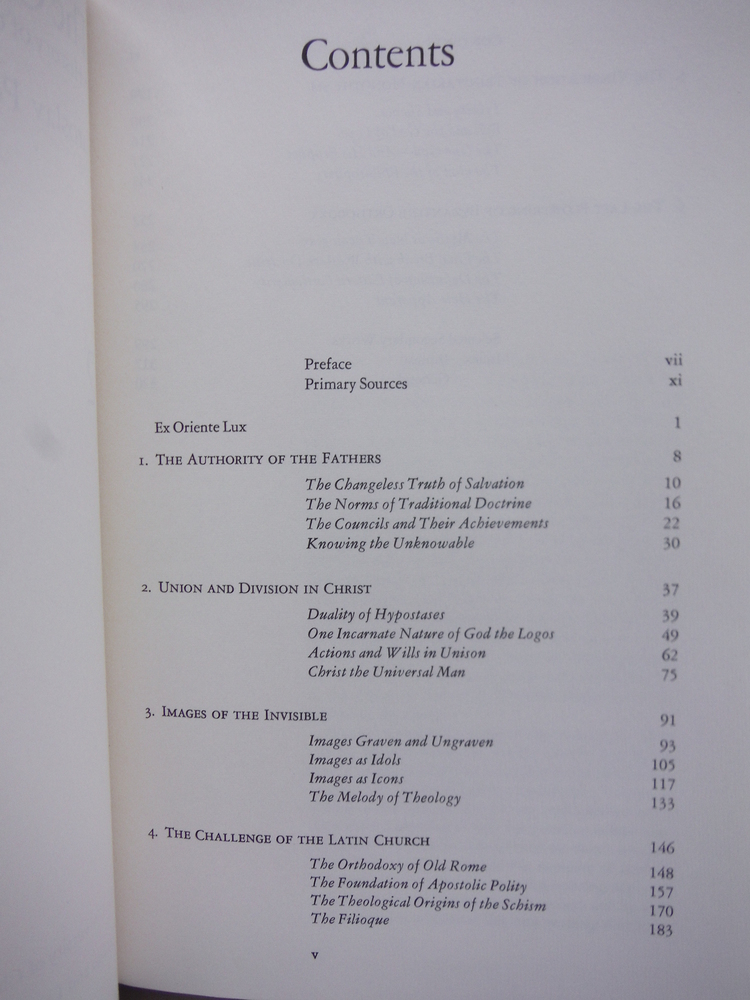 The Christian Tradition: A History of the Development of Doctrine, Vol ...