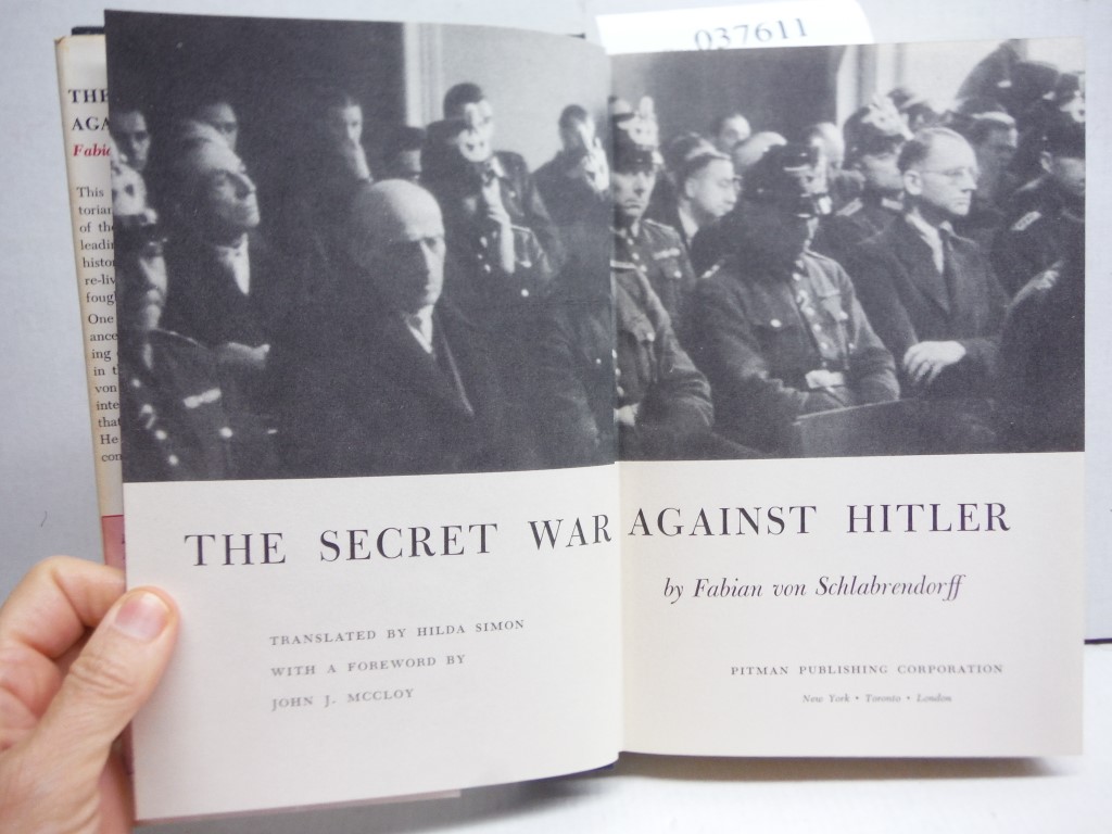 The secret war against Hitler