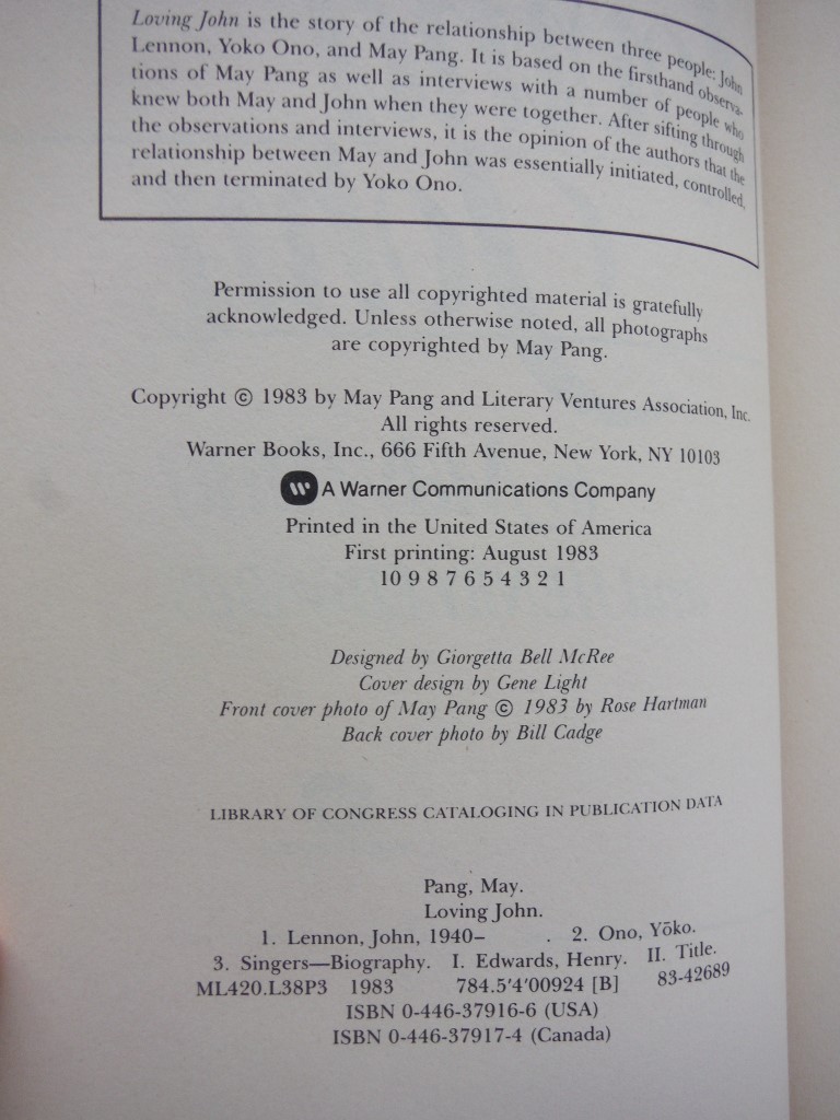 Loving John Pang Cover