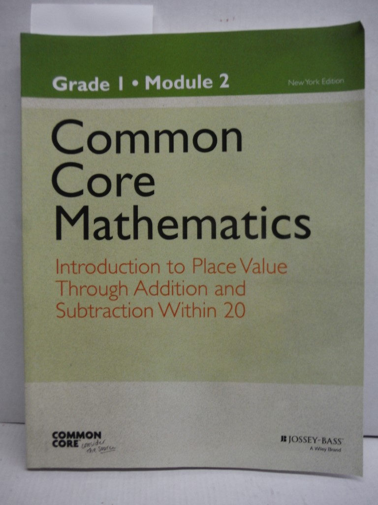 Common Core Mathematics Grade 1 Module 2