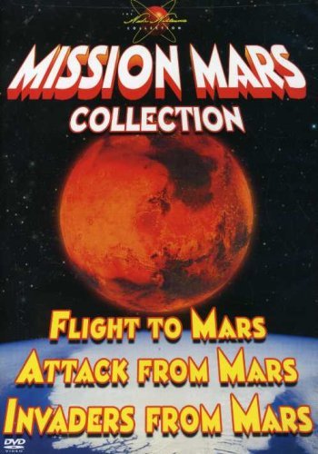 Mission Mars Collection: Flight to/Attack from/Invaders from Mars DVDs New