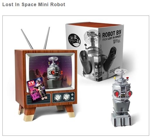 Moebius Lost in Space Mini B-9 Robot 1/25 Scale 50th Anniversary Exclusive!