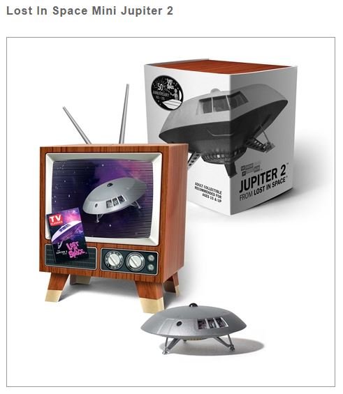 Moebius Lost in Space Mini Jupiter 2 1/350 Scale 50th Anniversary ...